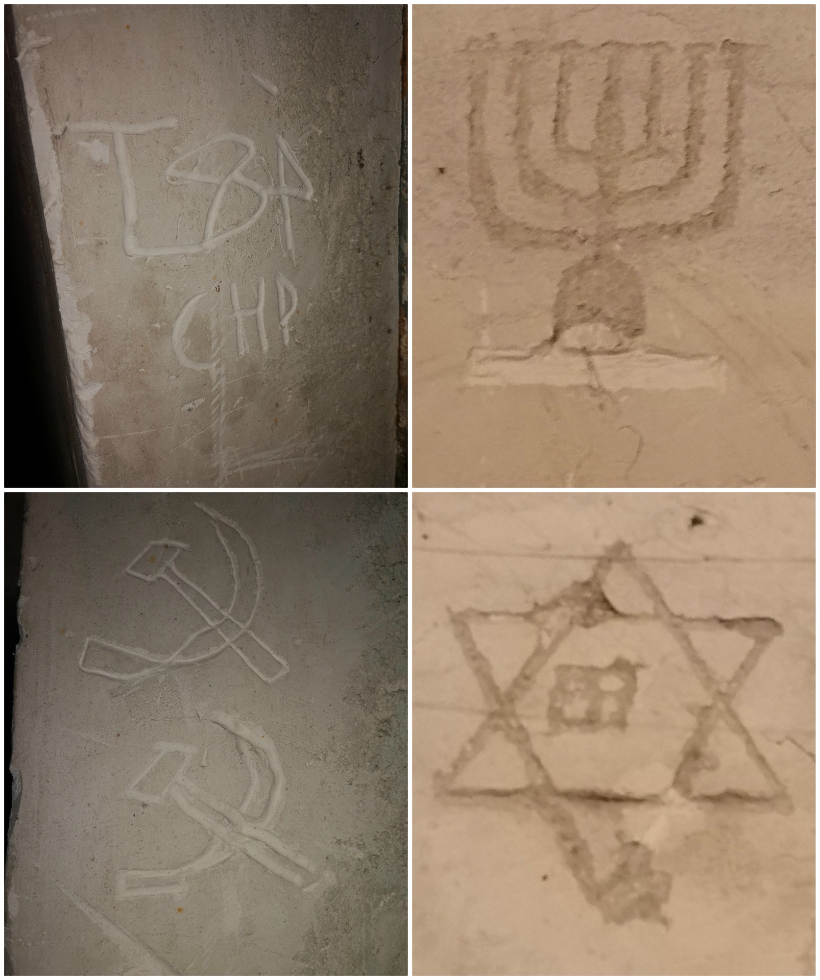 Can you identify these symbols from the Jewish Ghetto? | Via Nissa ...